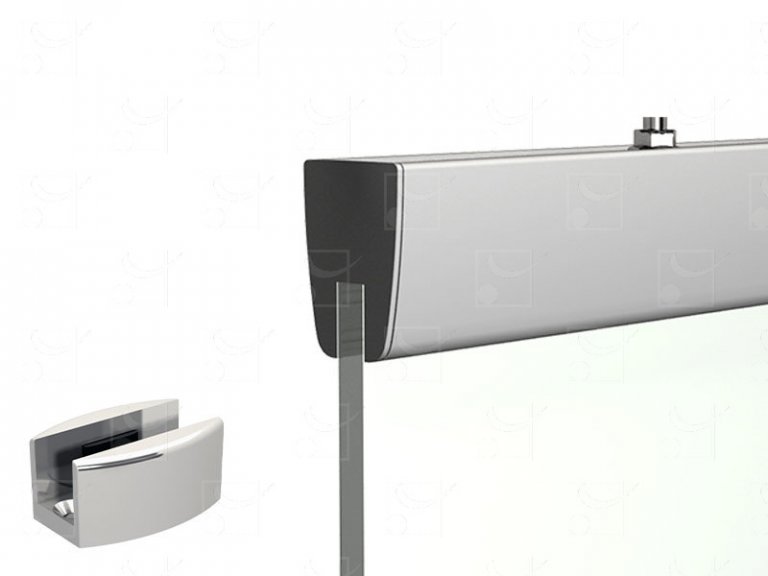 Fitting kit for 8 mm glass panels - K0001430 | Mantion